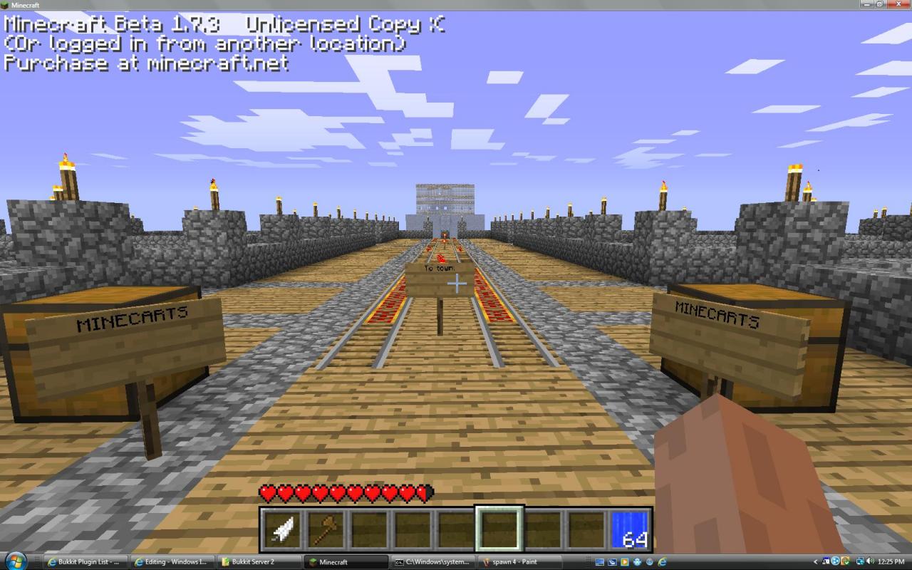 My spawn point Minecraft Map